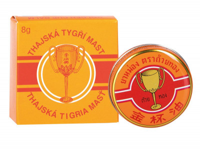 Thajská tygří mast Golden Cup balm 8g | Moje lékárna