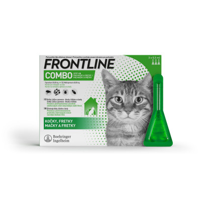 Frontline Combo Spot-on cat a.u.v.sol.3x0.5ml | Moje lékárna
