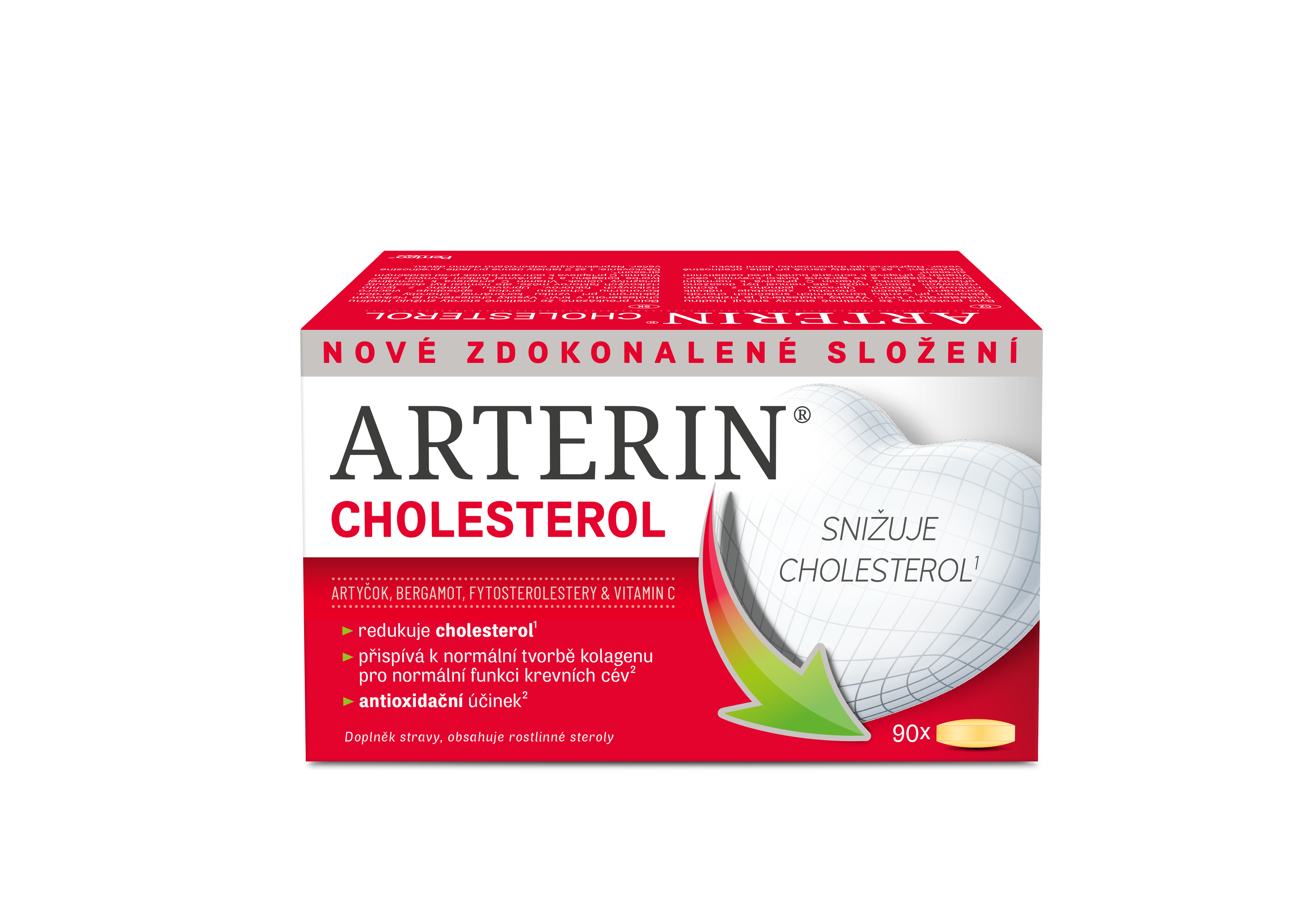 Arterin Cholesterol 90 tablet | Moje lékárna