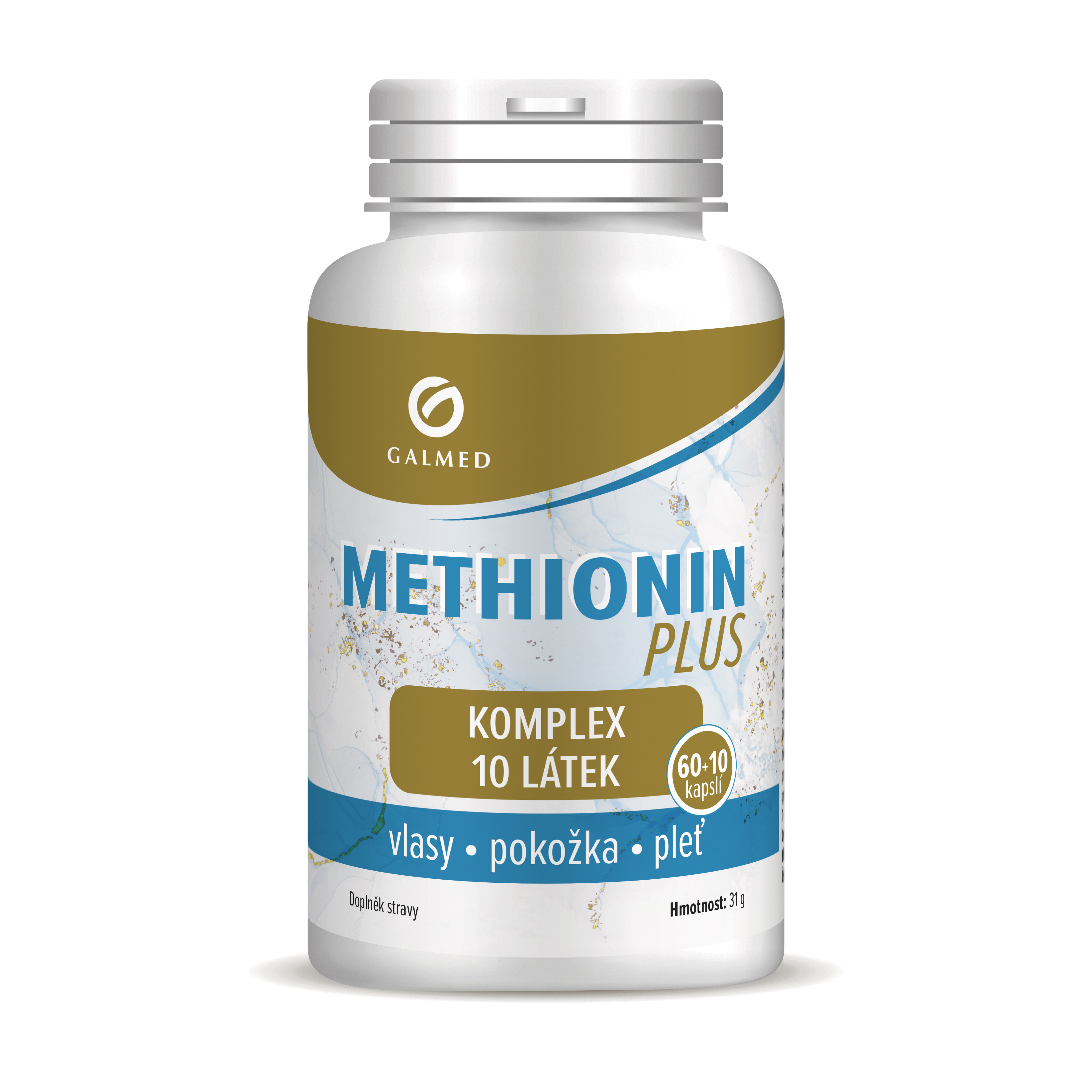 Methionin PLUS 10 Galmed cps 60+10 | Moje lékárna