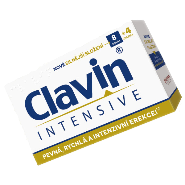 Clavin Intensive tob.8+4 | Moje lékárna
