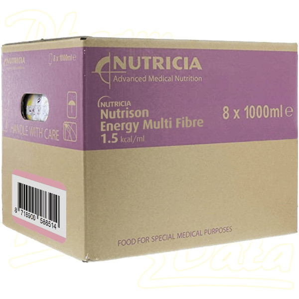 Nutrison Energy Multi Fibre roztok 8x1000ml | Moje lékárna